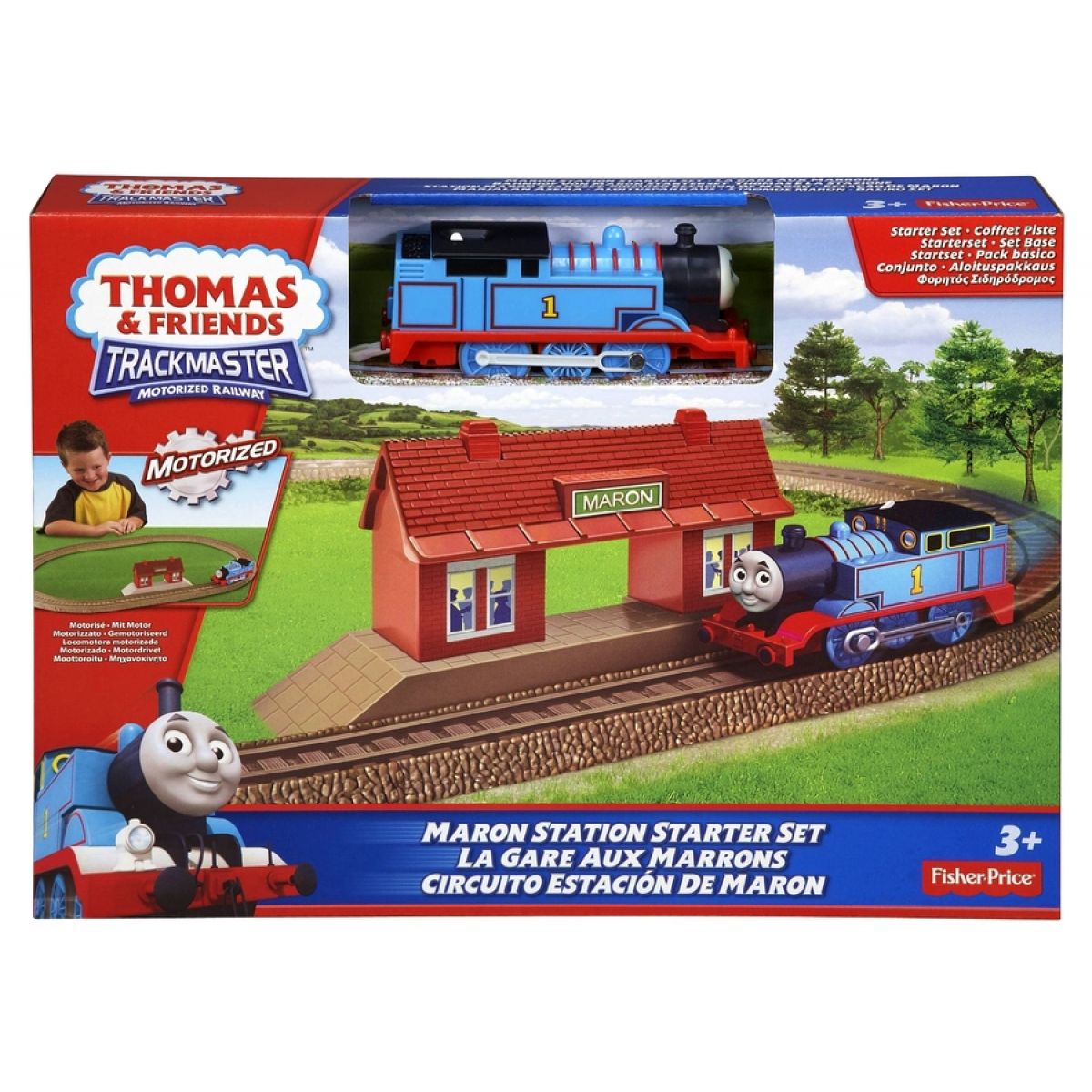 FISHER PRICE R9488 Mašinka Tomáš TrackMaster Tomášův rušný den - hrací ...