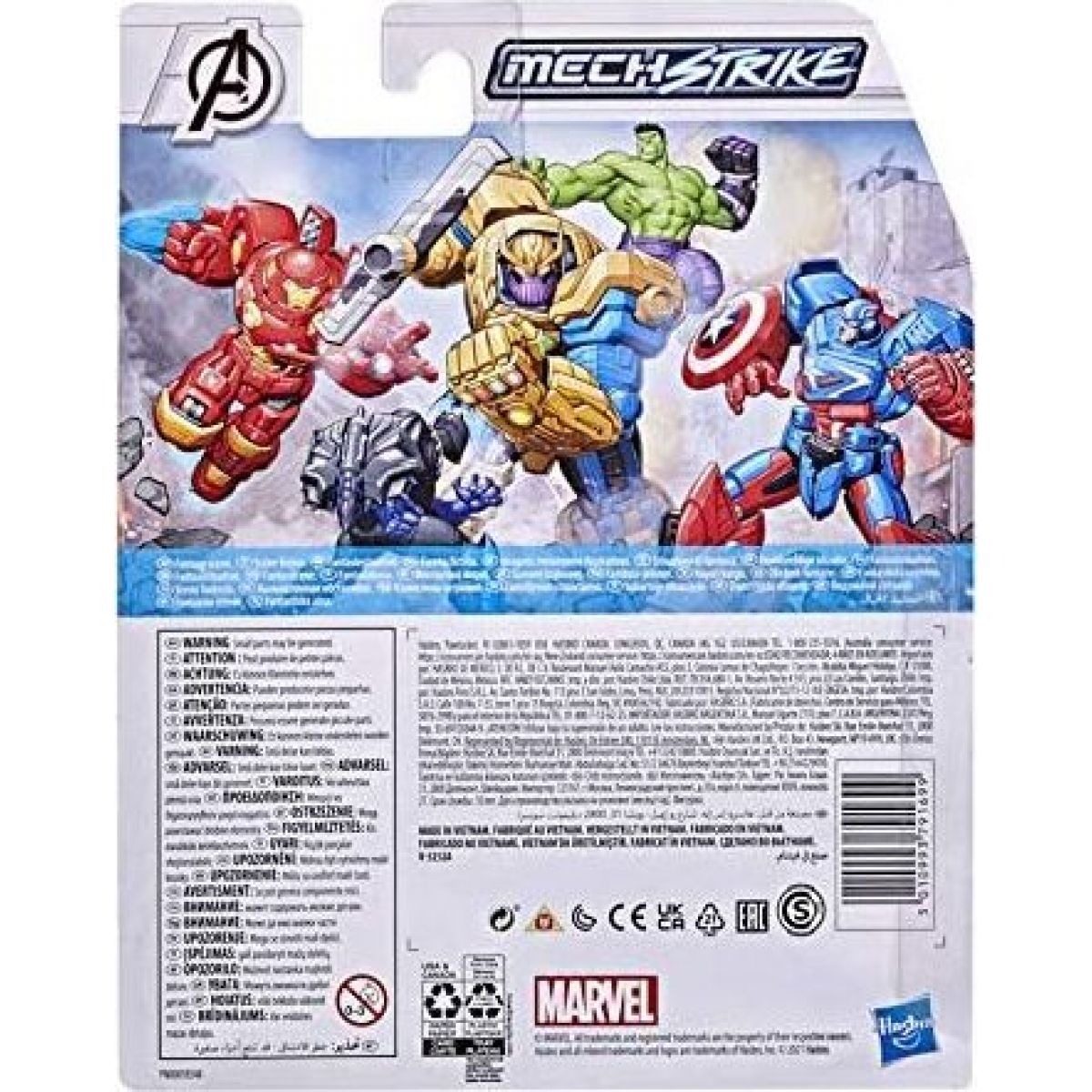 Hasbro Avengers Mech Strike figurka 15 cm Hulk | 4KIDS.sk