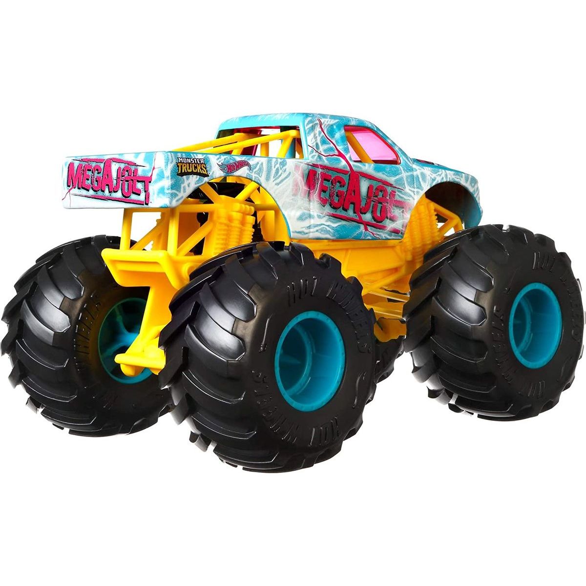 Hot Wheels Monster trucks veľký truck Mega Jolt | 4KIDS.sk