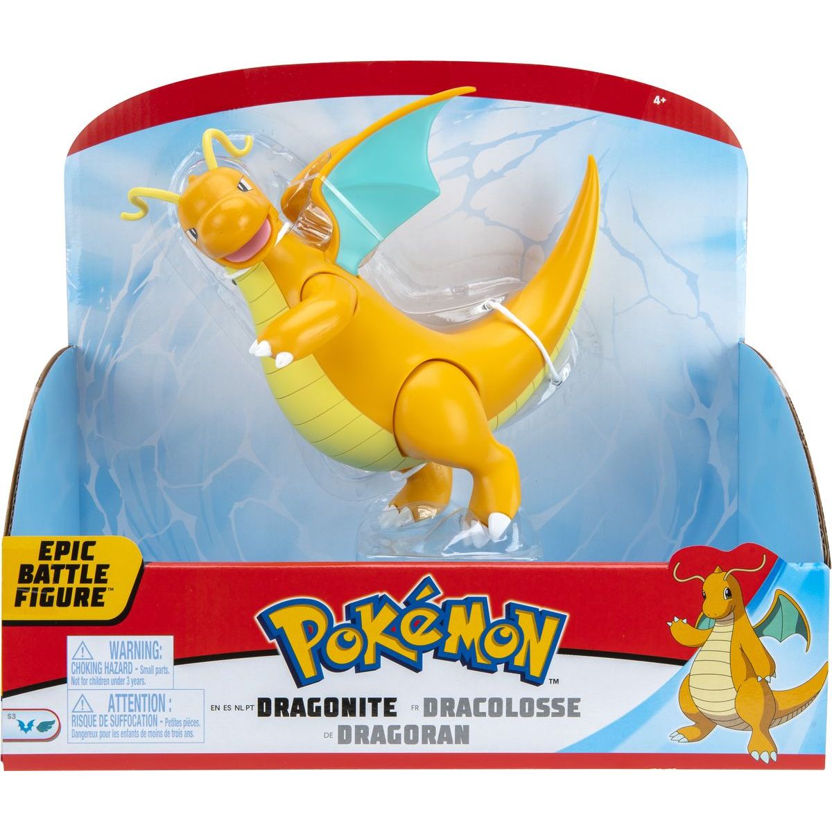 Jazwares Pokemon Epic Battle figurky W4 Dragonite | 4KIDS.sk