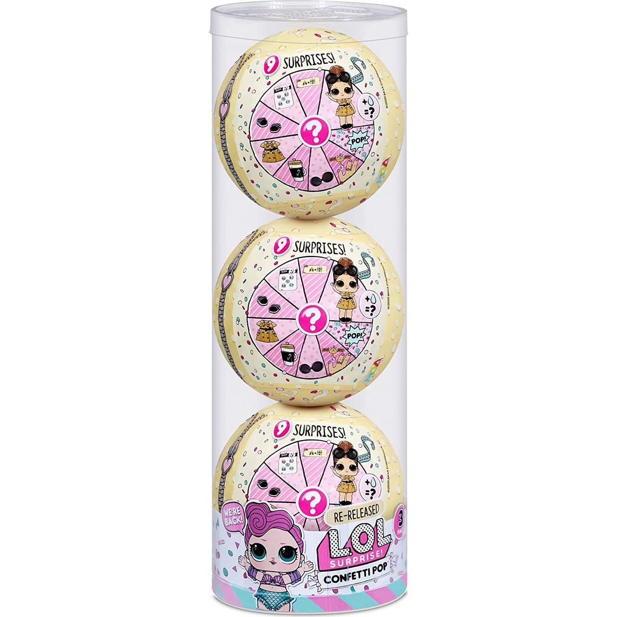 LOL Surprise 3 bábiky Confetti Waves | 4KIDS.sk