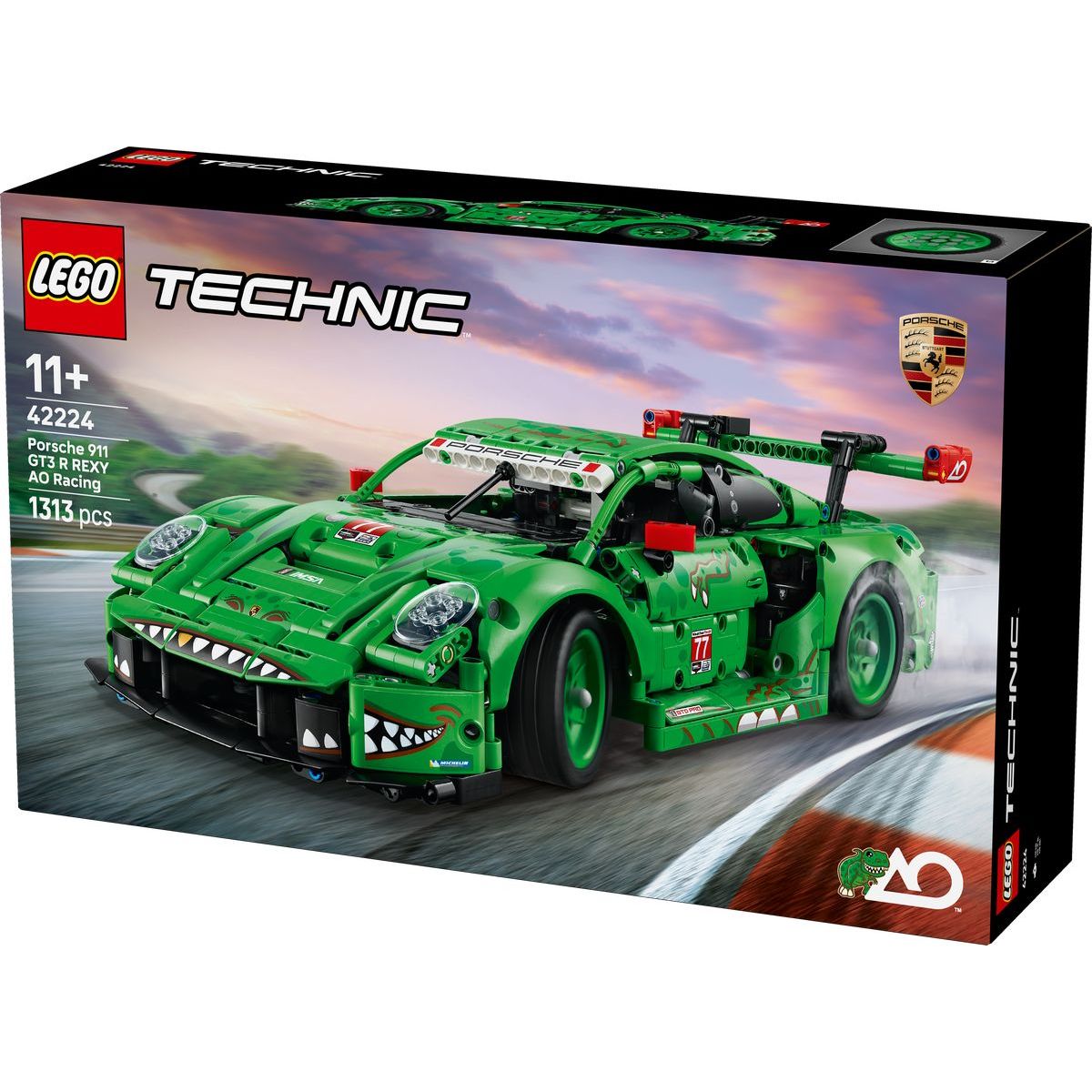 LEGO® 42224 Auto Porsche 911 GT3 R REXY AO Racing | 4KIDS.sk
