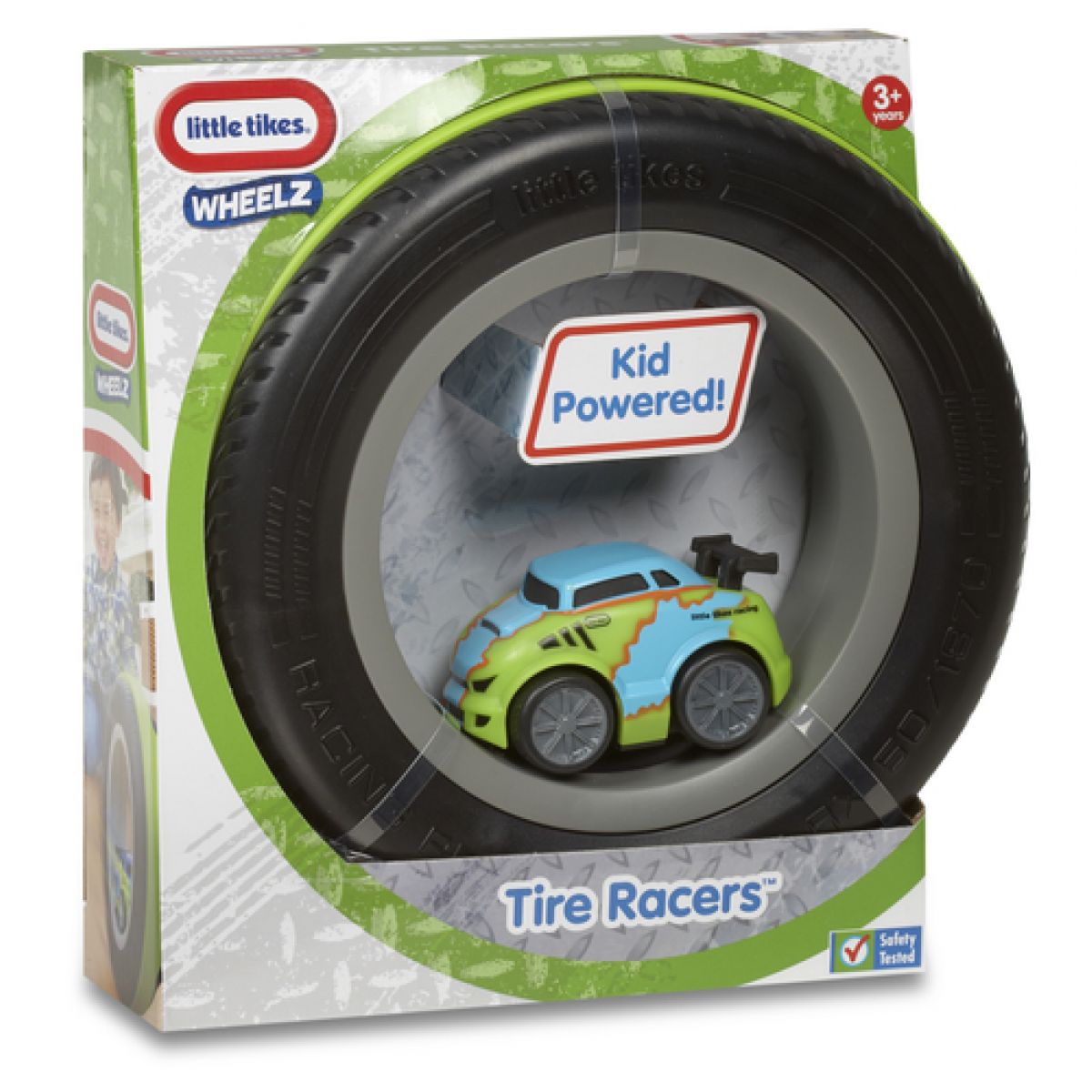 Little Tikes Tire Racers Modrozelené auto | 4KIDS.sk