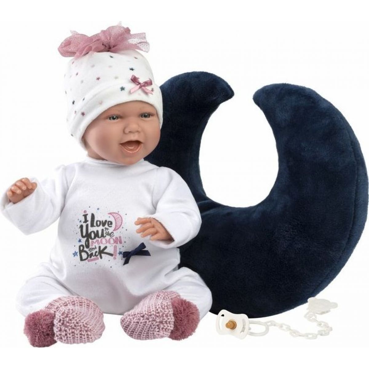 Llorens 74050 New born realistická bábika báb | 4KIDS.sk