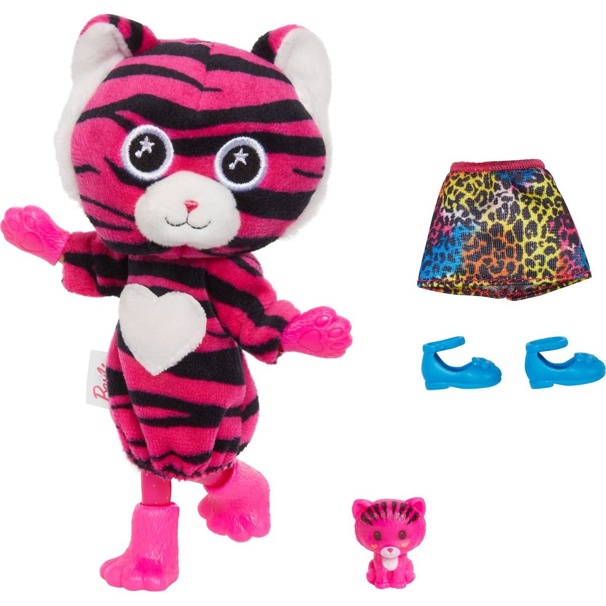 Mattel Barbie Cutie Reveal Chelsea Džungľa Tiger 14 cm | 4KIDS.sk