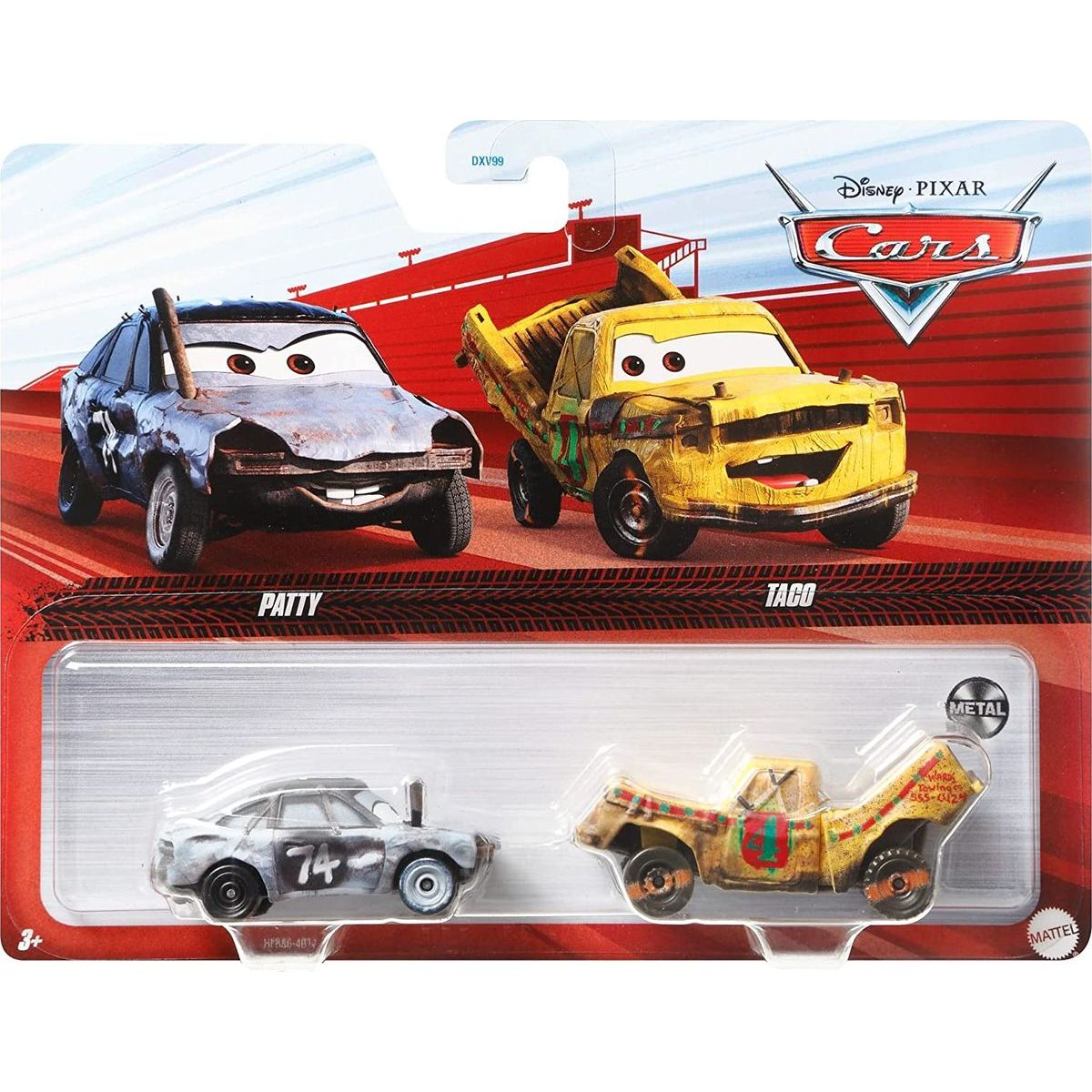 Mattel Cars 3 auta 2 ks Patty a Taco | 4KIDS.sk