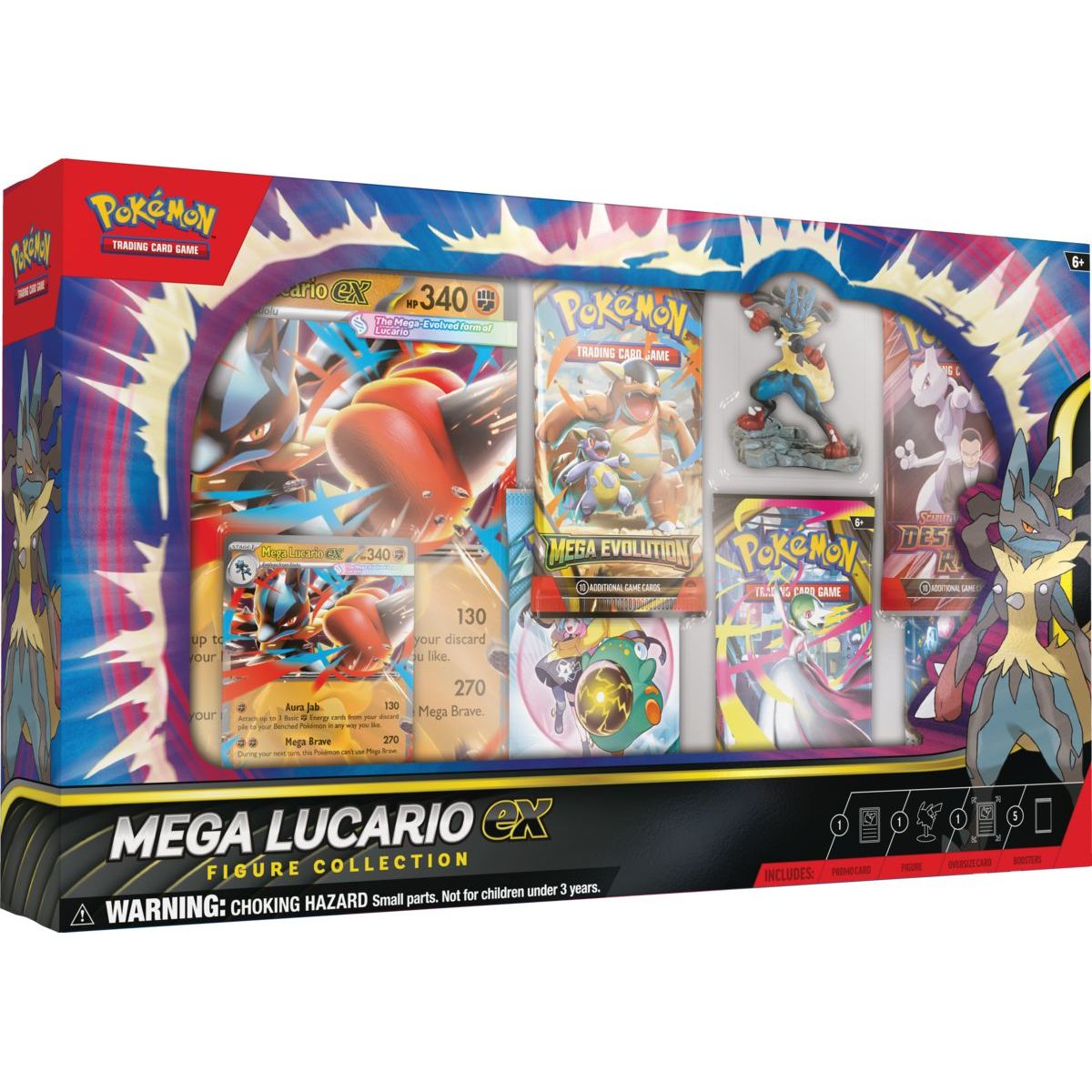 Pokémon TCG: Mega Lucario ex Figure Collection | 4KIDS.sk