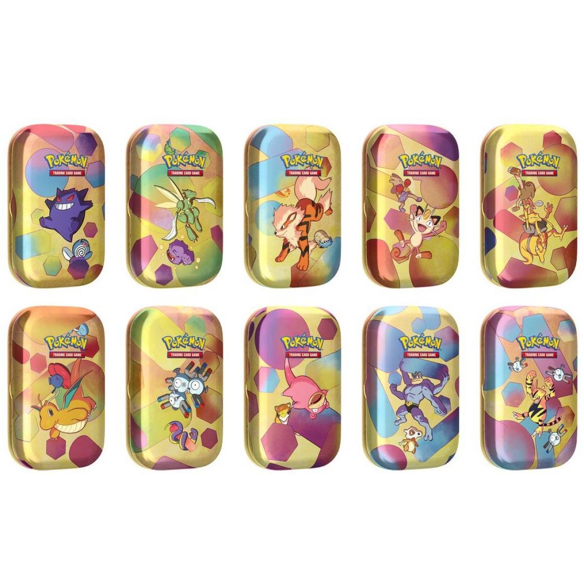 Pokémon TCG: Scarlet & Violet 151 Mini Tins Kadabra & Hitmonlee | 4KIDS ...