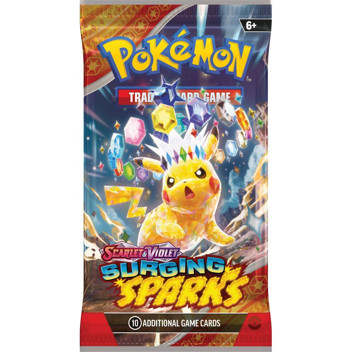 Pokémon TCG: SV08 Surging Sparks - Booster | 4KIDS.sk