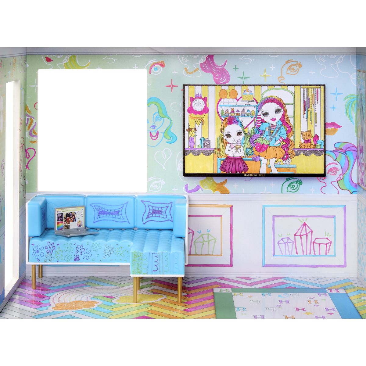 Rainbow High Color dom - Poškodený obal | 4KIDS.sk